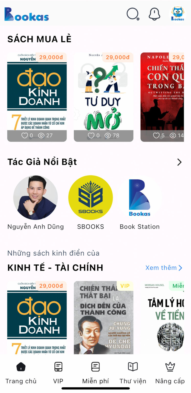 Bookas Trang Chủ - Bookas - Sách Nói